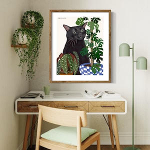 Zoning Out Cat, Cat Meme Art, Meme Art, Black Cat, Disassociating Cat ...