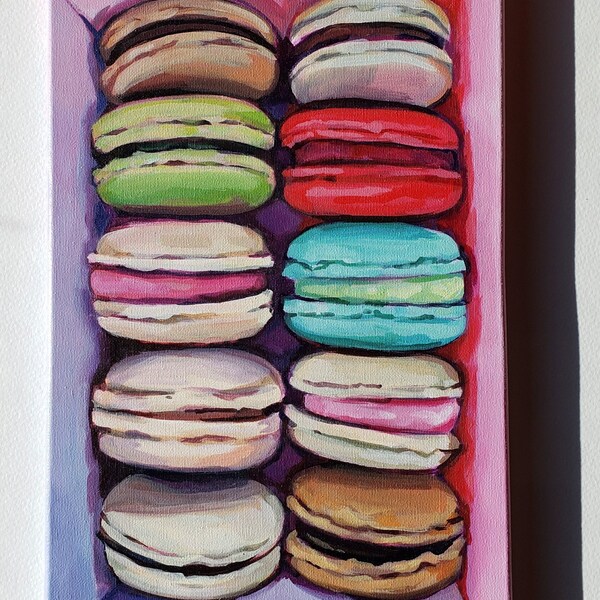 Macaron Art - Etsy