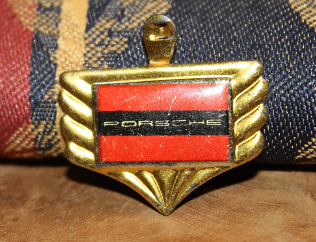 Vintage Porsche Car Pin - 1950's Automotive Badge - Etsy