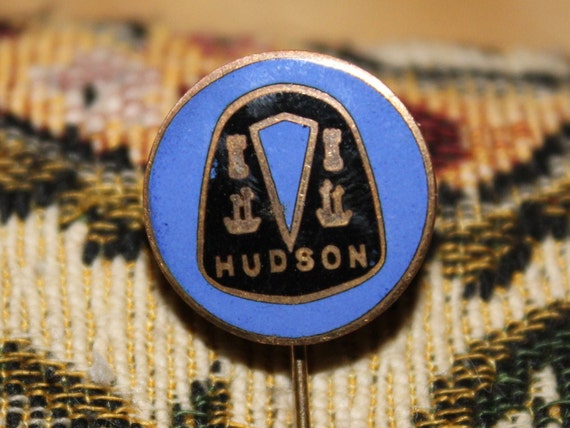 Hudson Motor Car Company Vintage Enamel Pin Badge American - Etsy