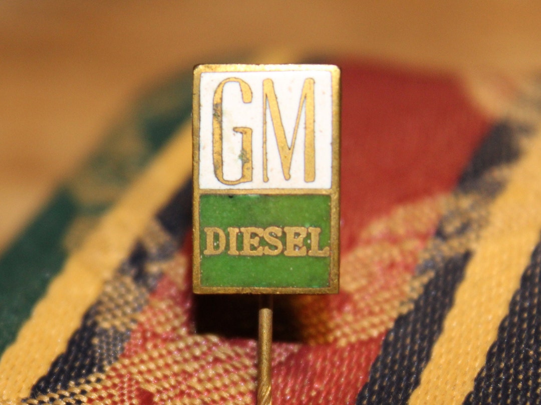 General Motors Diesel Enamel Pin - Vintage GM Diesel Division ...