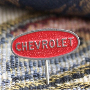 Vintage Enamel Automotive Pin - Chevrolet Chevy Motor Company- Lapel ...