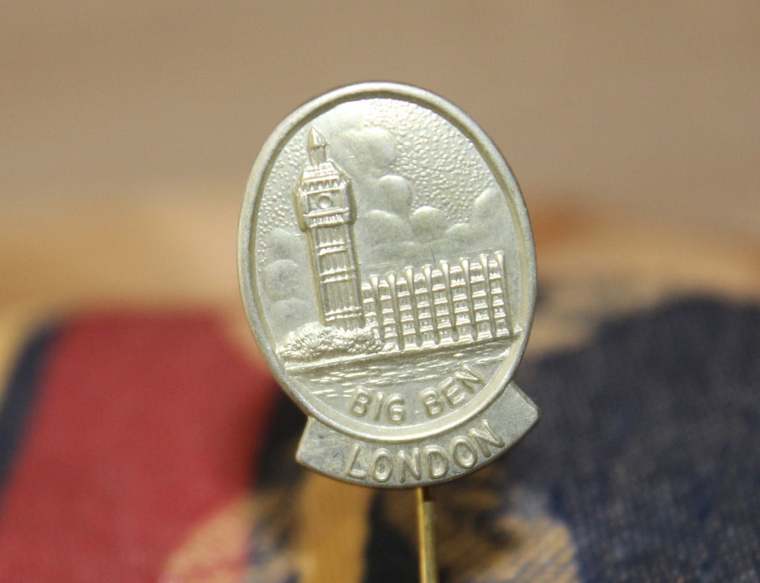 Vintage 1960's Big Ben Pin - A Timeless Piece of Horological History ...