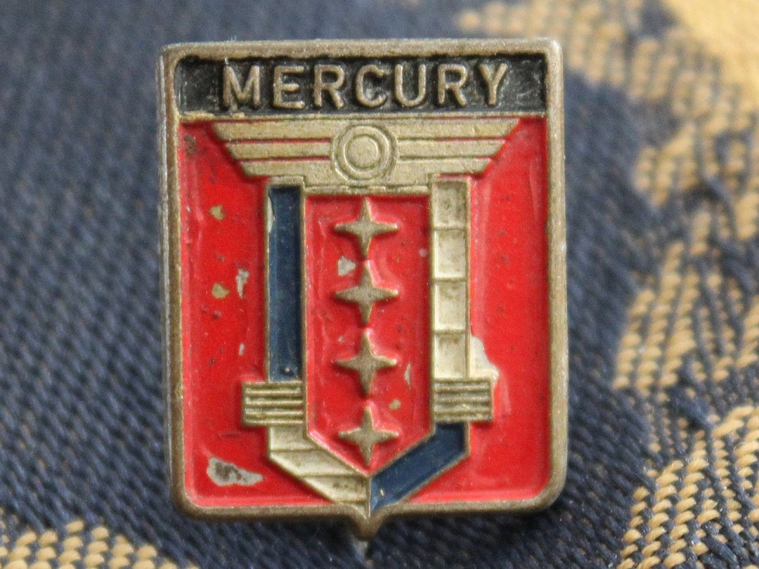 Vintage Mercury Hat Pin - Ford Motor Company Division Advertising Badge ...