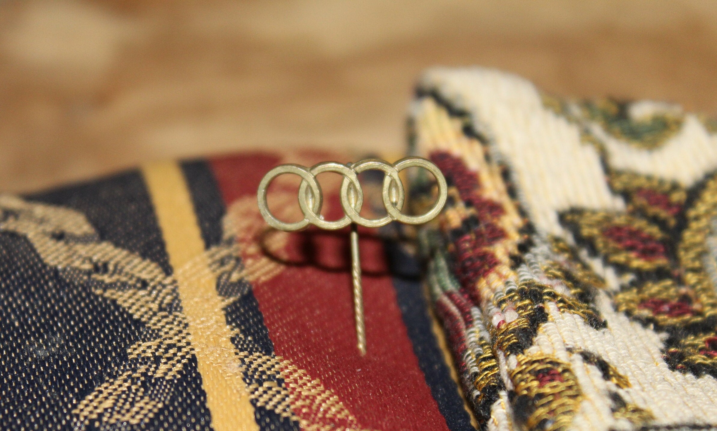 Vintage Pin Audi Rings Logo Lapel Revers Badge - Etsy
