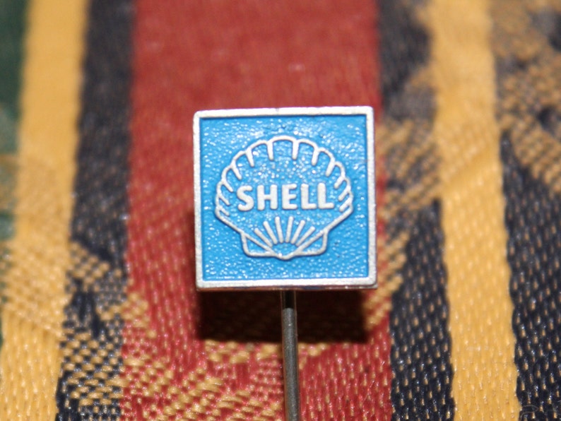 Vintage Shell Oil Logo Pin Badge Motor Petrol Advertising 1960's - Etsy