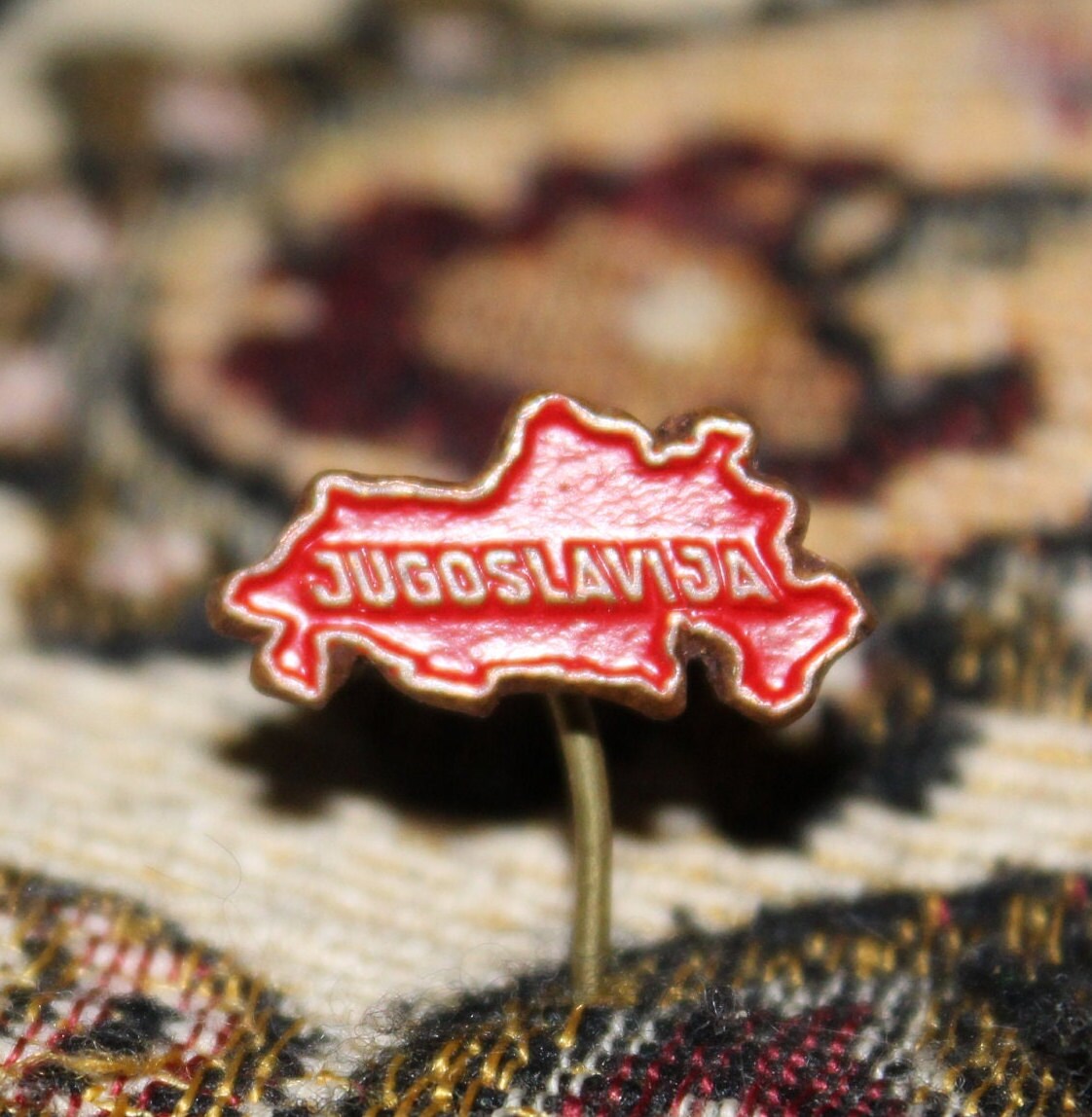 Vintage Yugoslavia Pin European Country Badge 1950's - Etsy