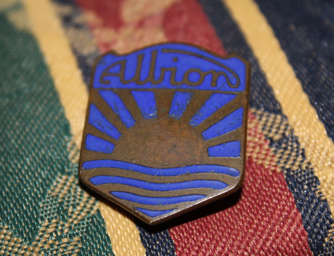 1930's Albion Motors Enamel Lapel Button - Scottish Automotive and ...