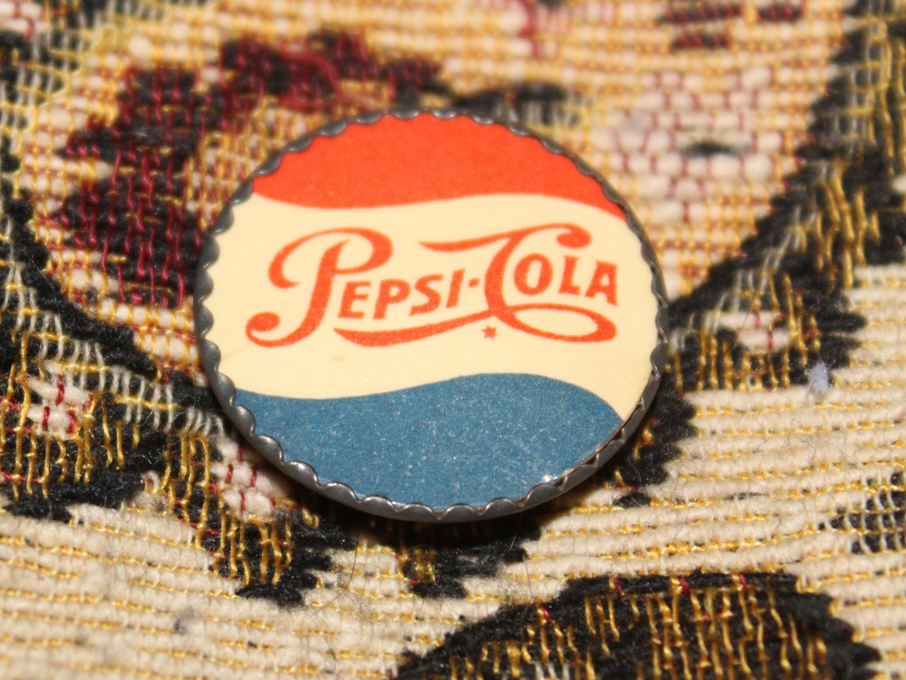 Vintage PEPSI COLA Pin Badge Brooch Advertising Logo Bottle - Etsy