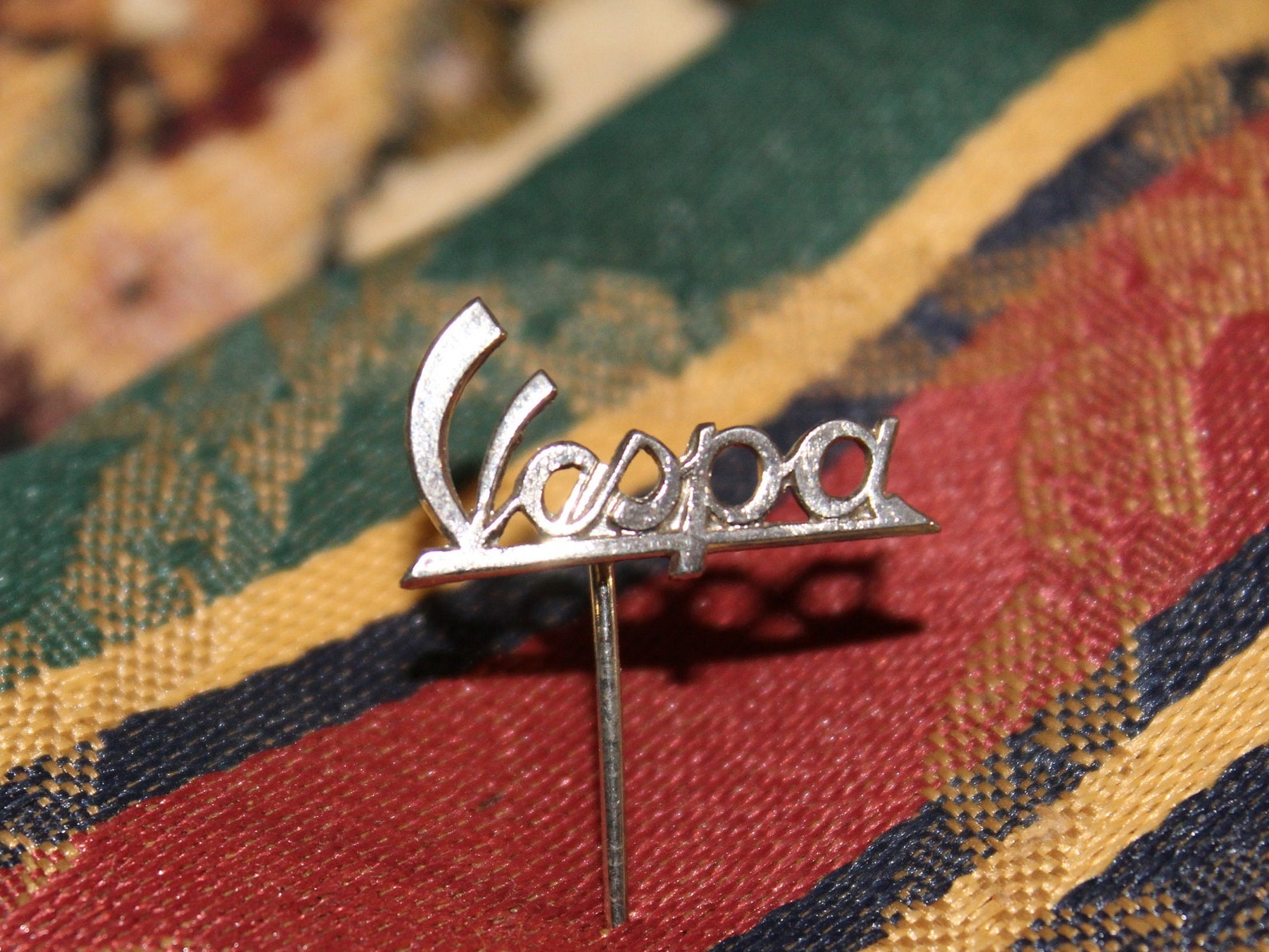 Vintage Vespa Scooter Moped Pin Badge 1950's | Etsy