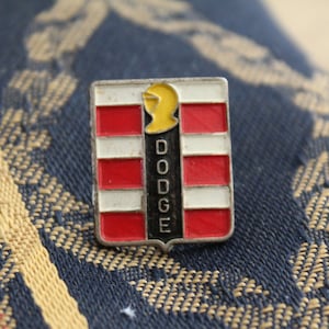 Vintage Dodge Car Pin - Chrysler Advertising Emblem Badge 1960's - Etsy