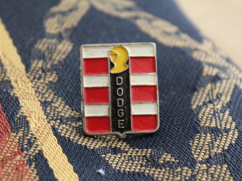 Vintage Dodge Car Pin Chrysler Advertising Emblem Badge - Etsy