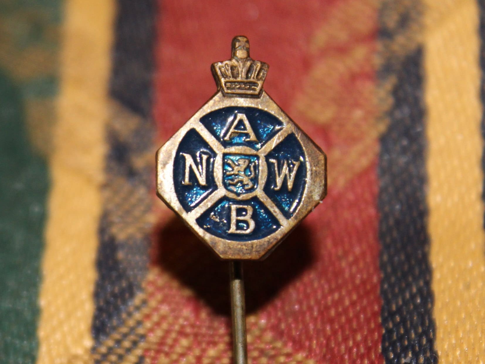 Vintage ANWB Pin Badge Royal Dutch Touring Club 1960's - Etsy