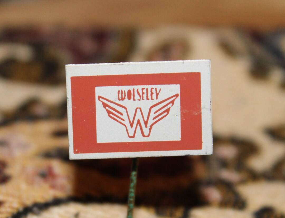Vintage Wolseley Car Advertising Pin - Wolseley Moter Company - CA 1960 ...