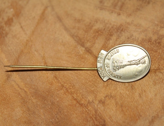 Vintage statue of libery pin - 1960' American souveni… - Gem