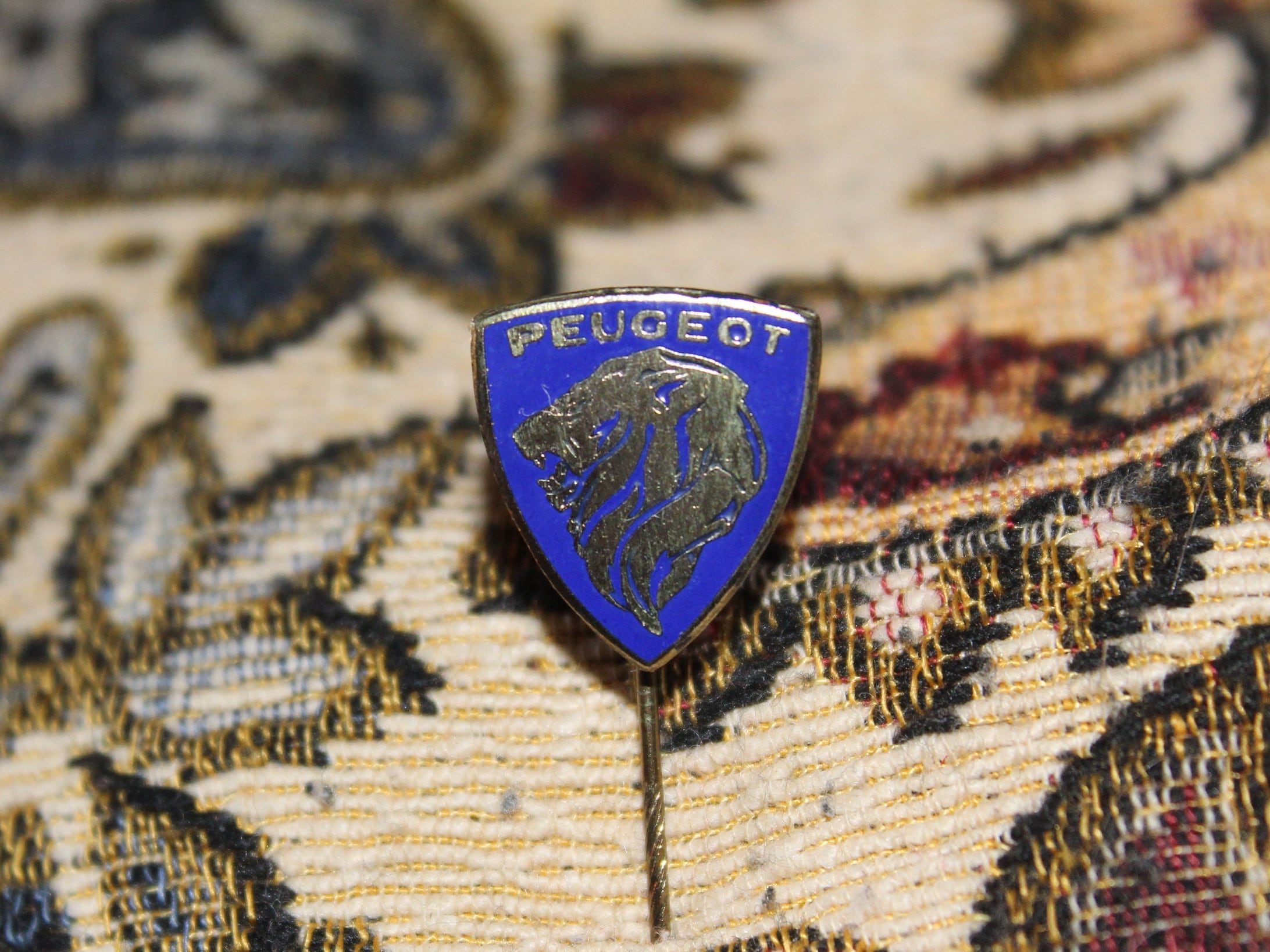 Peugeot Car Pin Badge Rare Vintage 1960s Enamel Auto Collectible - Etsy