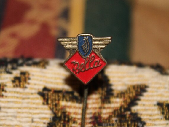 ZUNDAPP BELLA motorcycle pin badge - vintage motor ad… - Gem