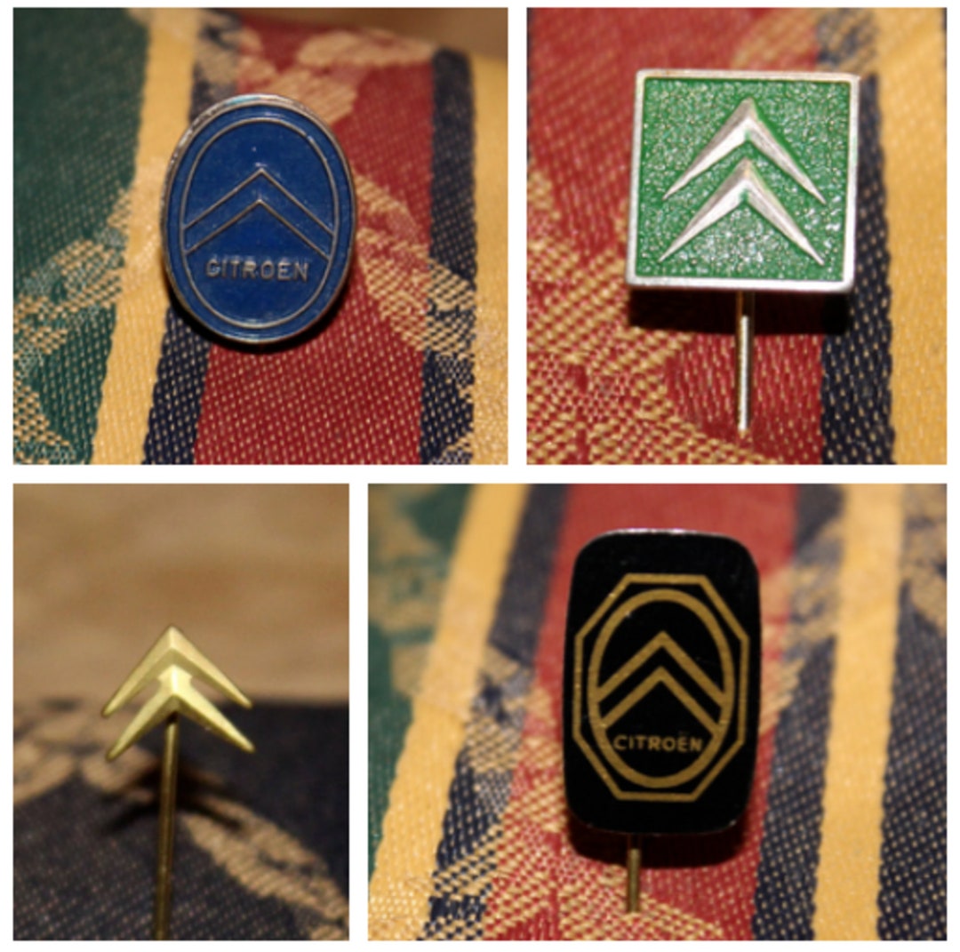 Citroen Car Pin Badge - Vintage French Automotive 1960's - Etsy