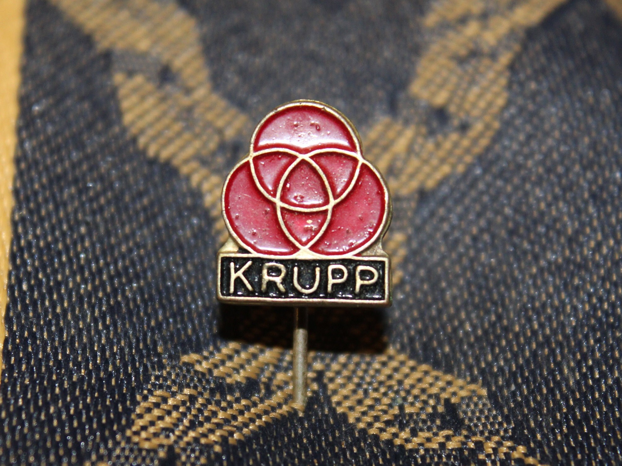 Vintage Krupp Truck Lorry Pin Badge Logo Industrial - Etsy