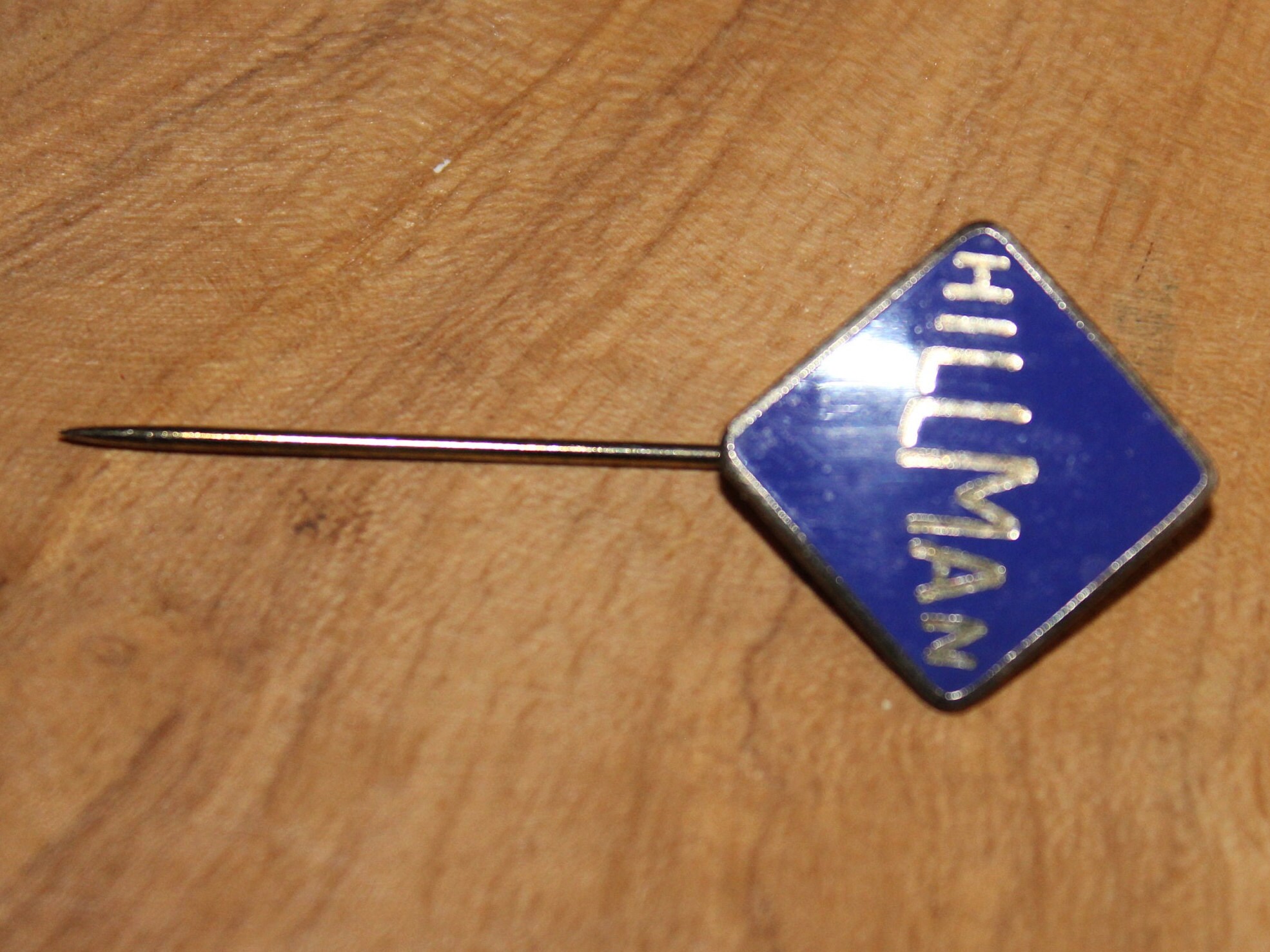 Vintage Hillman Motor Pin - Enamel Car Advertising Badge CA 1960 - Etsy