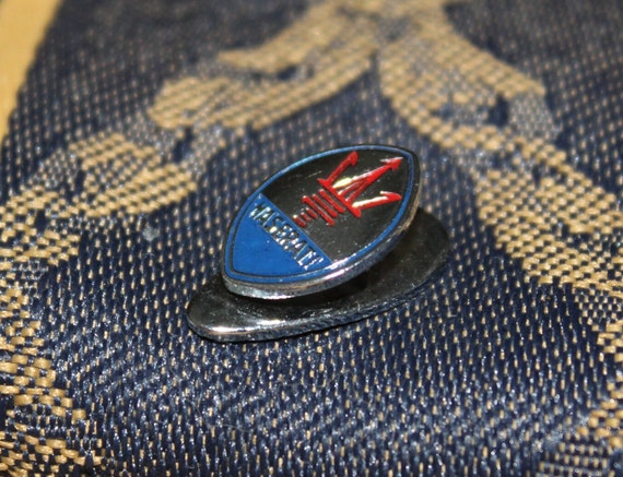 1960's Vintage Maserati Lapel Pin - A Timeless Symbol… - Gem