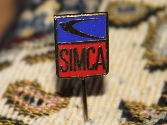 Logotipo De Coche Simca Simca Aronde 1300 Deluxe. French Car