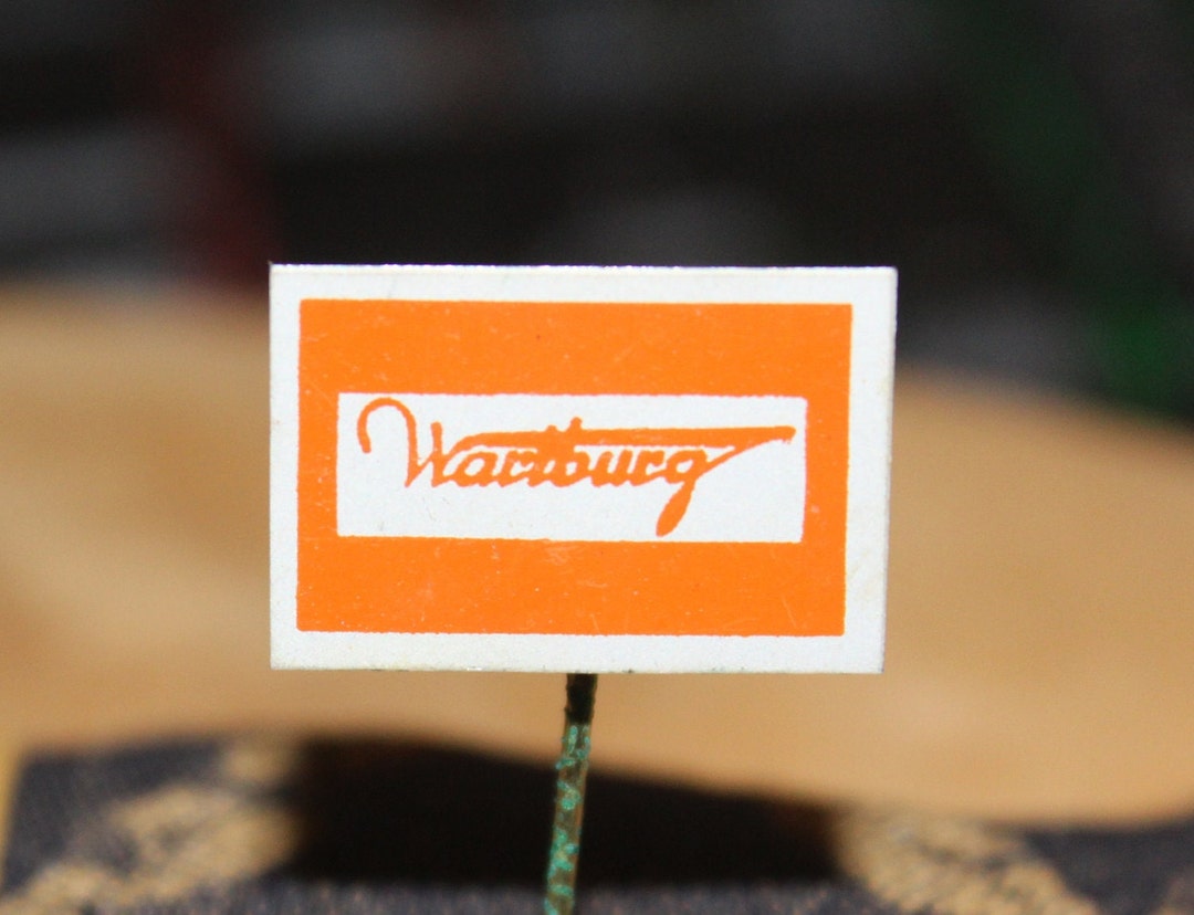Vintage Wartburg Pin DDR East Germany Automotive Car Badge CA 1950 - Etsy