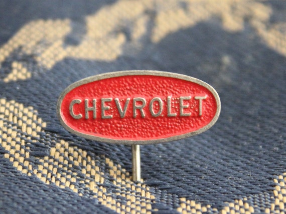 Vintage Enamel Automotive Pin Chevrolet Chevy Motor Company - Etsy