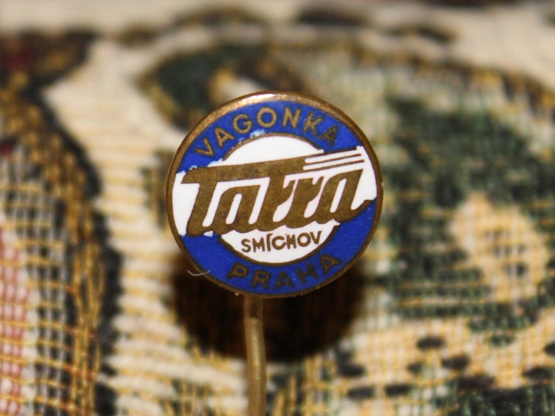Tatra Automotive Enamel Pin - Vintage Czech Advertising Badge 1960's - Etsy