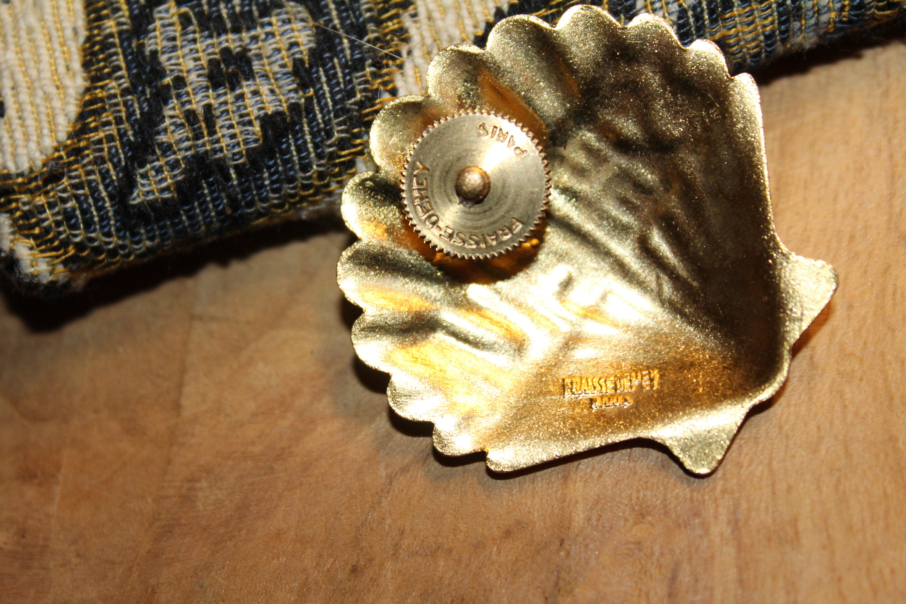 Shell Oil Company Badge Gas Station Attendant Hat Pin 1930's Fraisse ...