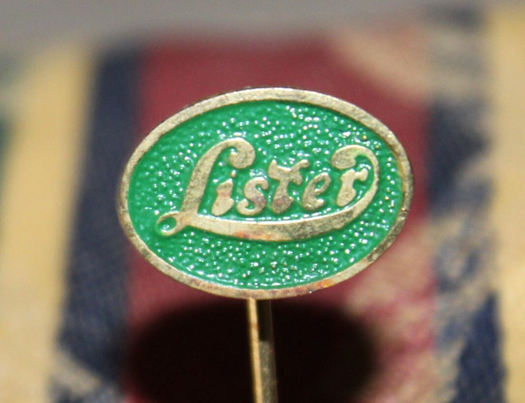 Vintage Lister Pin - Farm Equipment Advertising Badge 1960's - Etsy