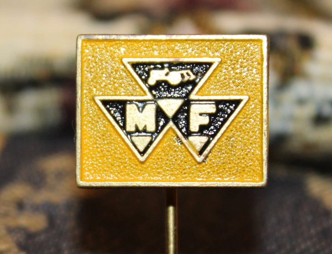 Vintage Massey Ferguson Pin - Farming Heritage Badge 1960's - Etsy
