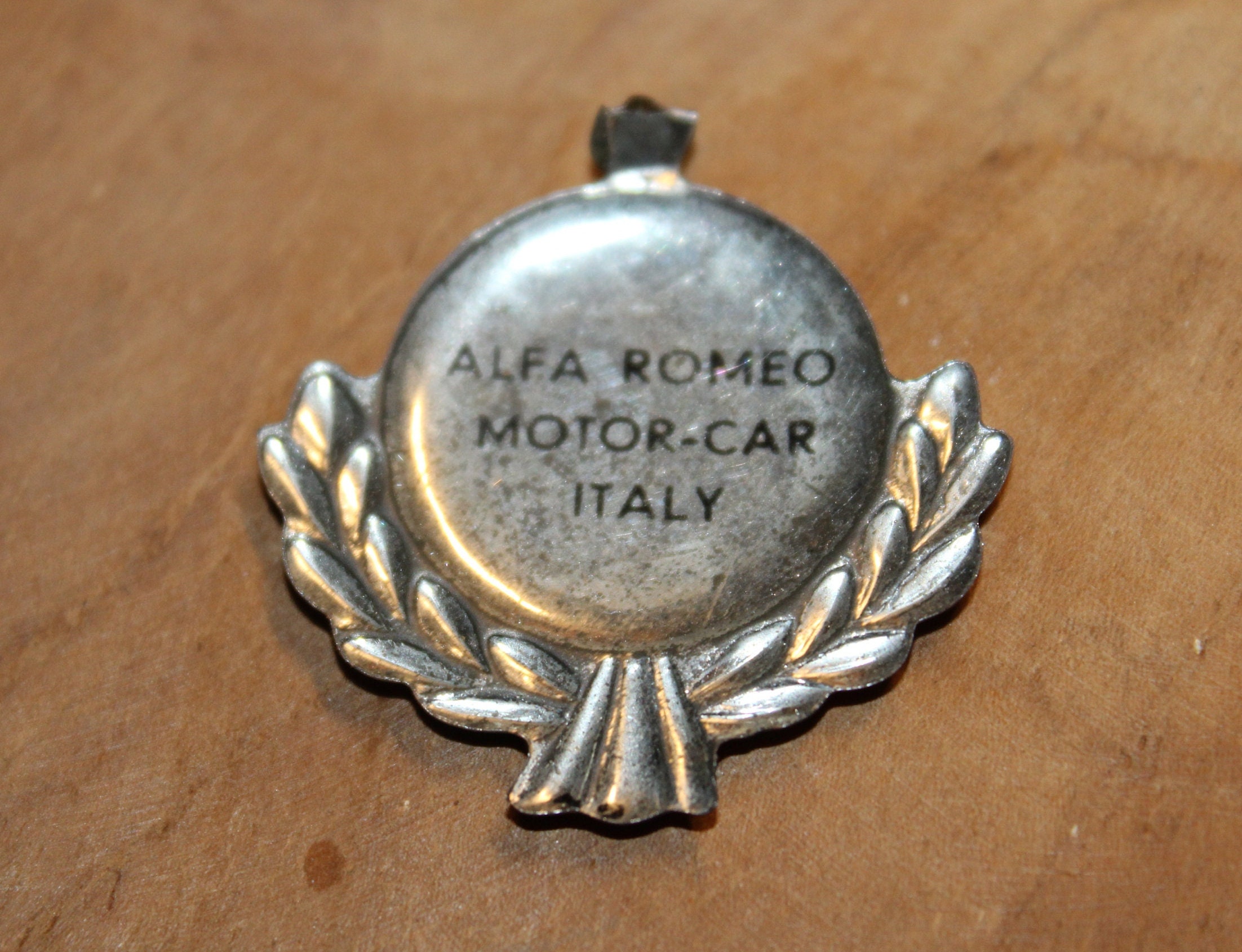 Vintage 50er Jahre Alfa Romeo Emblem Pin - Klassische Italienische ...