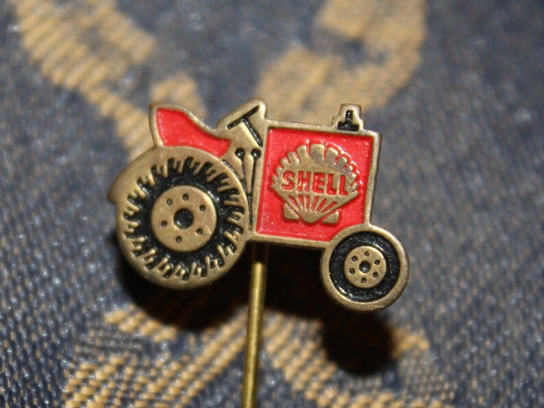 Vintage Shell Oil Logo Pin Badge Motor Petrol Advertising - Etsy
