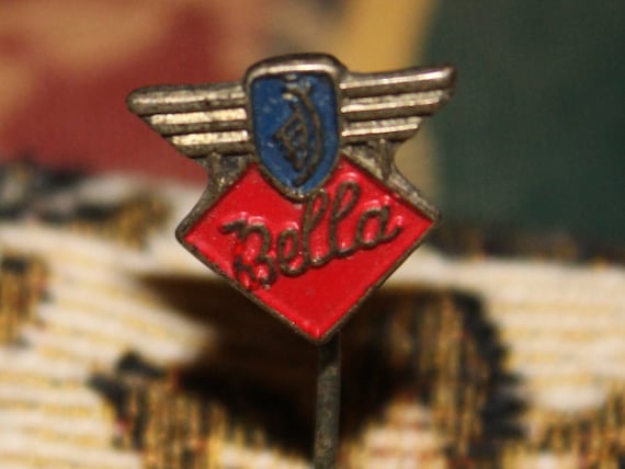 ZUNDAPP BELLA motorcycle pin badge - vintage motor ad… - Gem