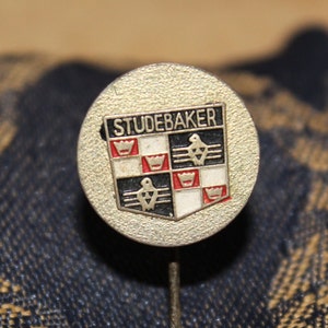 Vintage Studebaker Enamel Pin - American Automotive Car Badge - 1950's ...