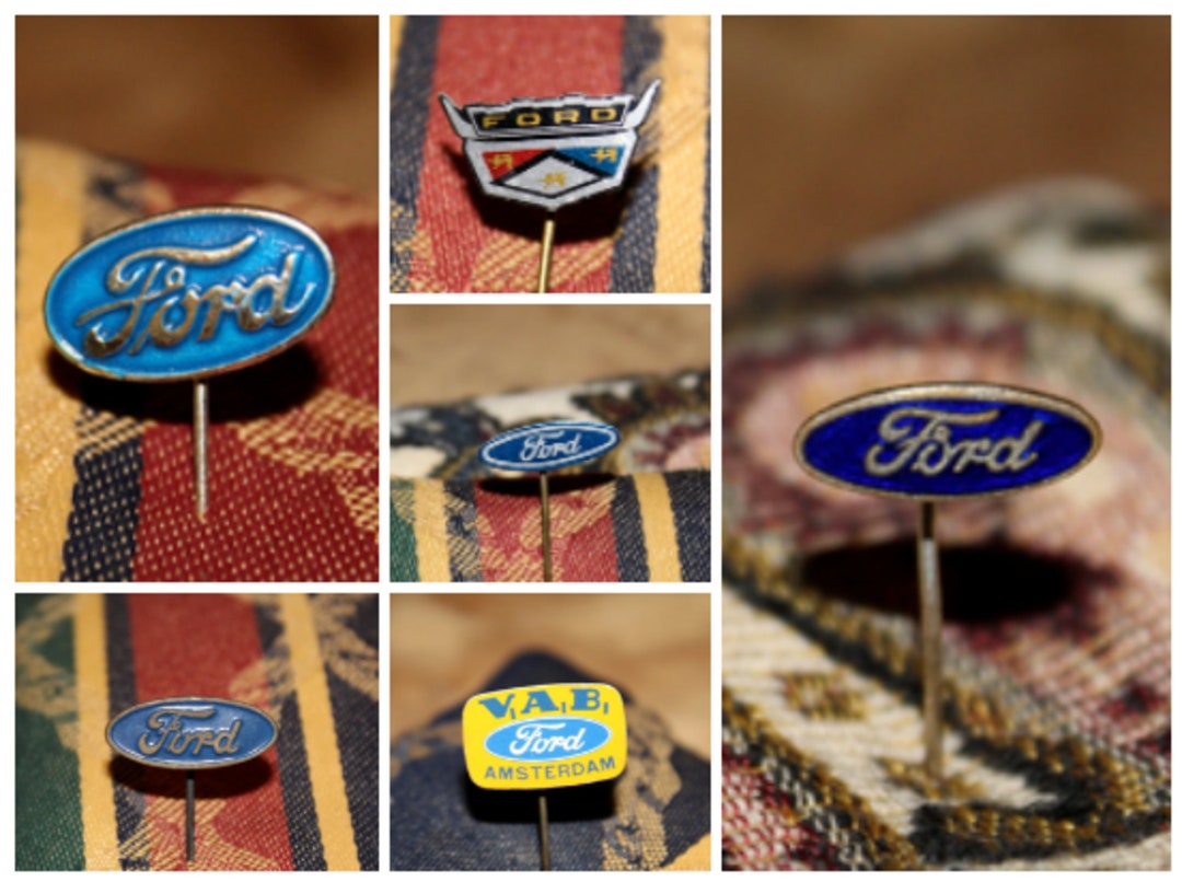 Vintage Ford Pin Badge - American Car Automotive CA 1960 - Etsy