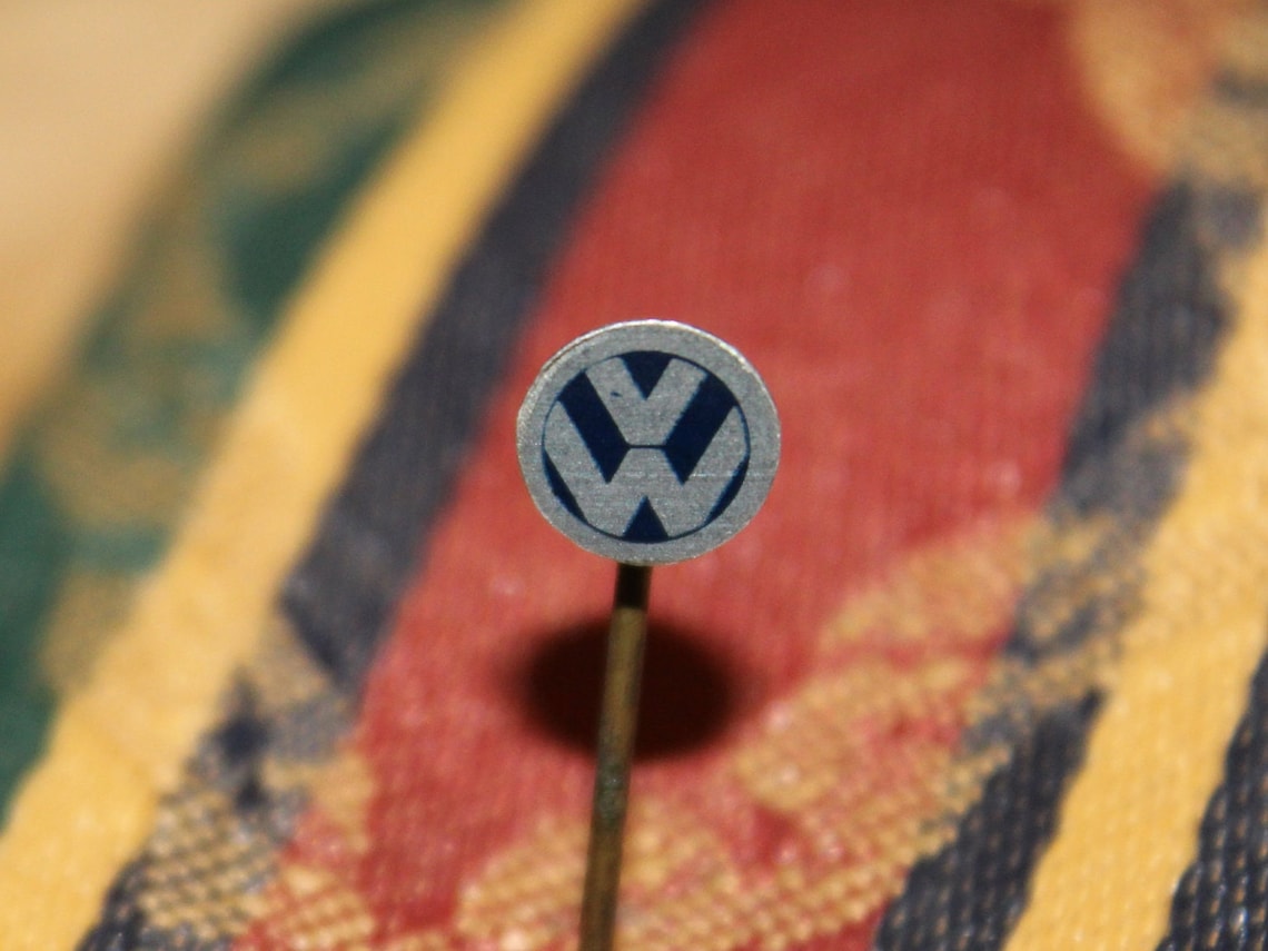 Vintage Volkswagen Pin VW Volkswagen Logo Lapel Tie Badge | Etsy
