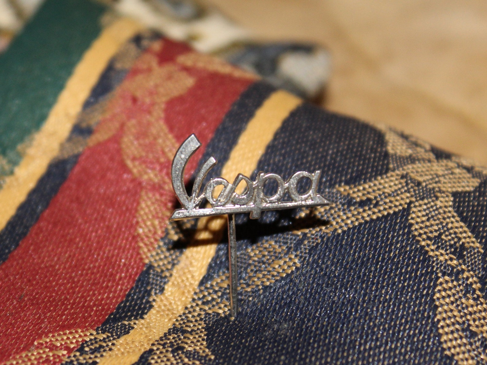 Vintage Vespa Scooter Moped Pin Badge 1950's | Etsy