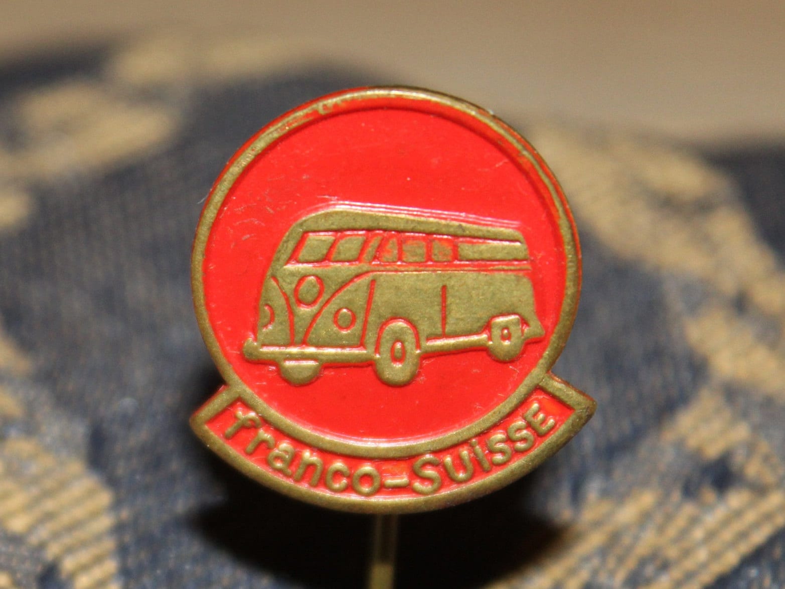 Vintage 1960's VW Pin VW Volkswagen Bus Van Transporter | Etsy