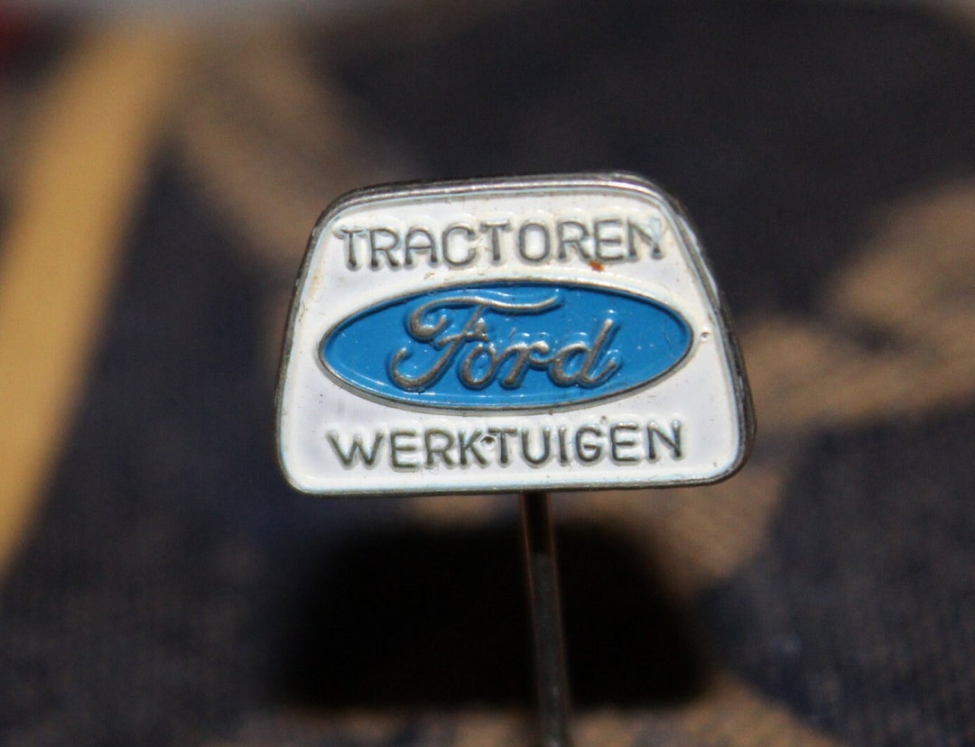 1960's Ford Tractorfarm Pin - Vintage Agricultural Equipment Badge - Etsy