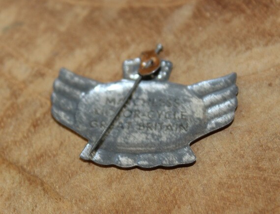 Vintage 1950s Matchless Motor Pin - British Motorcycl… - Gem