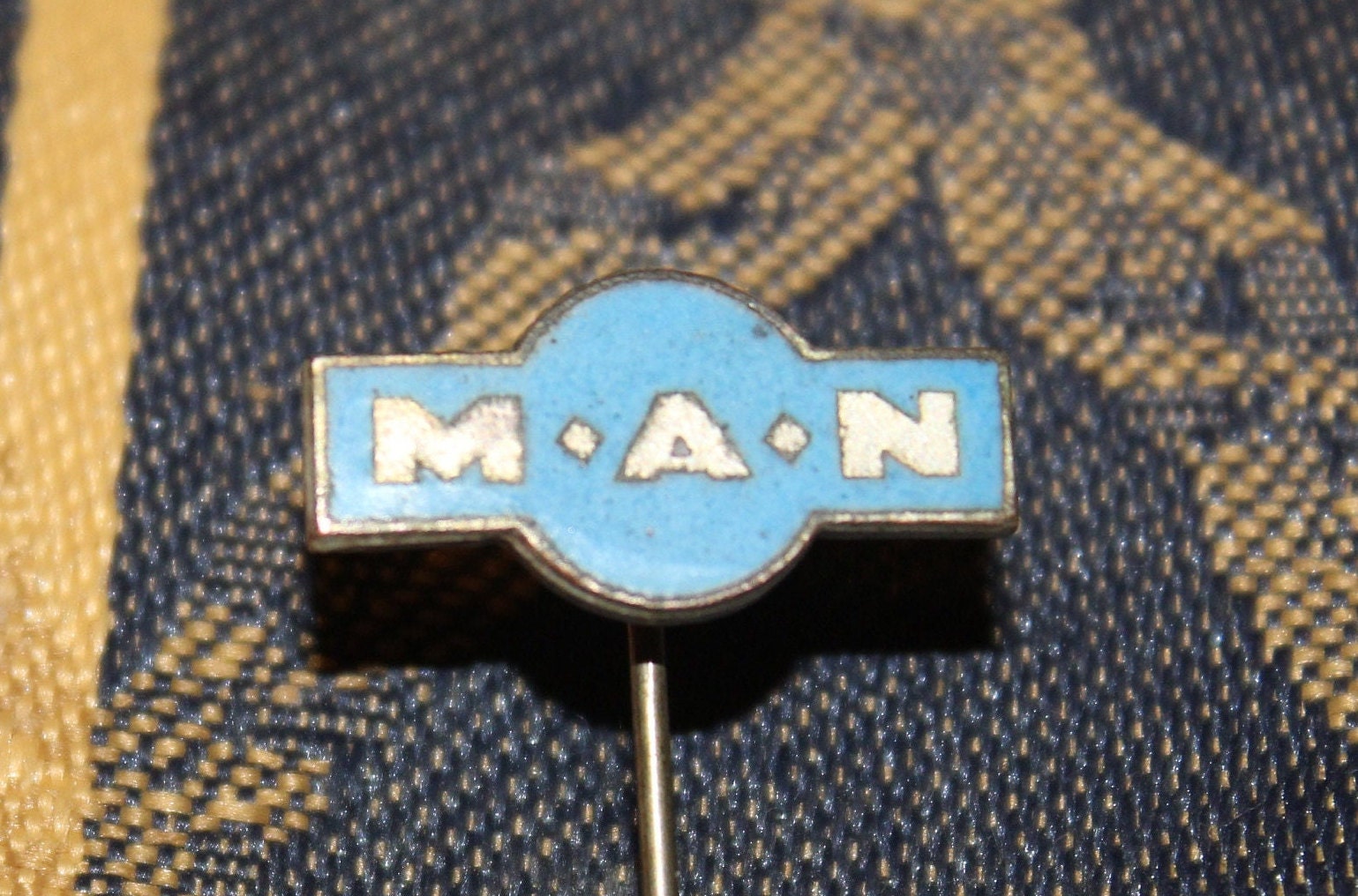 Vintage Enamel Transport Pin MAN Bus Truck Lorry Rig Transport Lapel ...