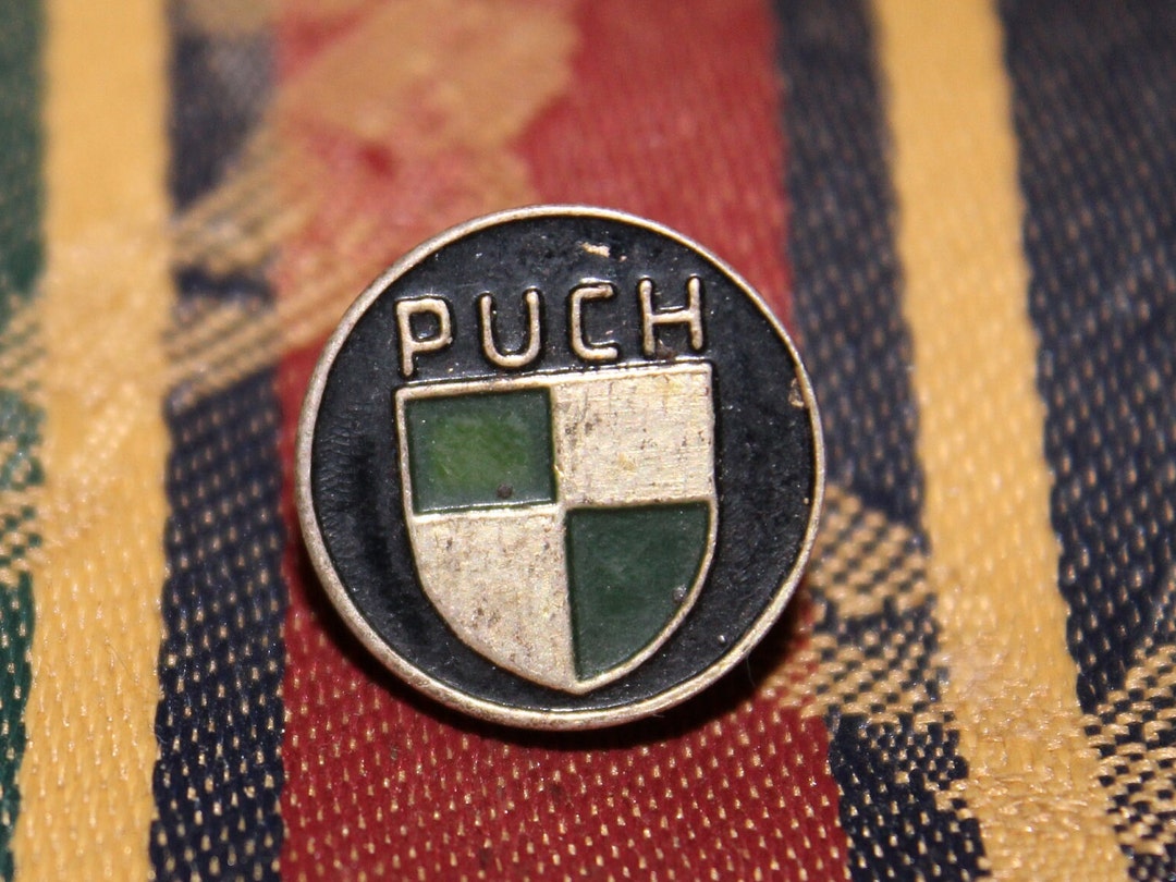 Vintage Puch Moped Pin - Scooter, Motor Bicycle Badge 1950's - Etsy