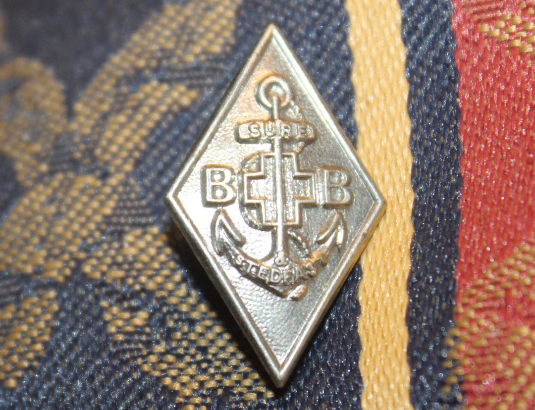 Vintage Scouting Badge Boys Brigade Sure Steadfast 1 Year Service Brooch 1930's - Etsy