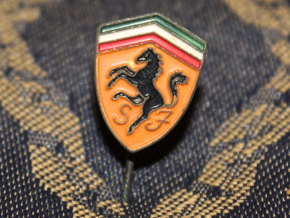 Vintage Scuderia Ferrari Pin Badge automotvie Racing Formula | Etsy