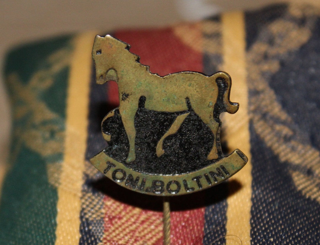Vintage Circus Boltini Pin - Fairground Promotional Horse Badge 1950 - Etsy