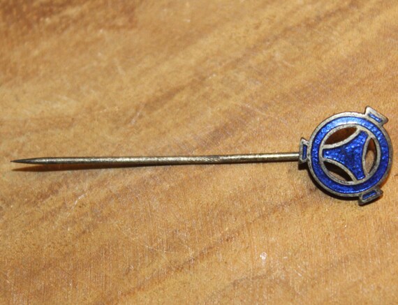 Vintage Scania enemal pin - classic truck advertising… - Gem