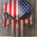 Custom Powder Coated Punisher Skull Metal Artwork - Etsy