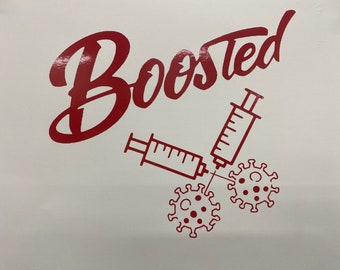 Boosted Decal | Etsy
